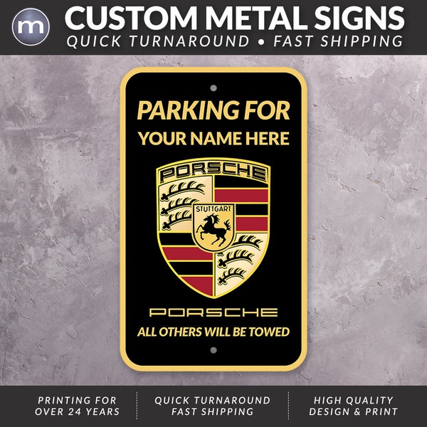 Porsche Custom Sign - Etsy