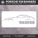 Porsche 928 Vinyl Banner - Etsy
