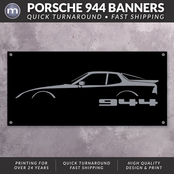 Garage Porsche Banner - Etsy