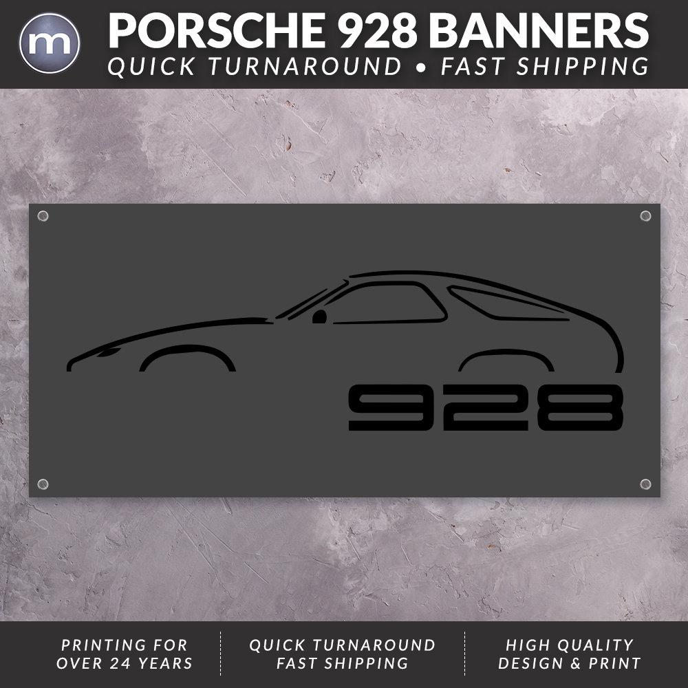 Porsche 928 Vinyl Banner - Etsy