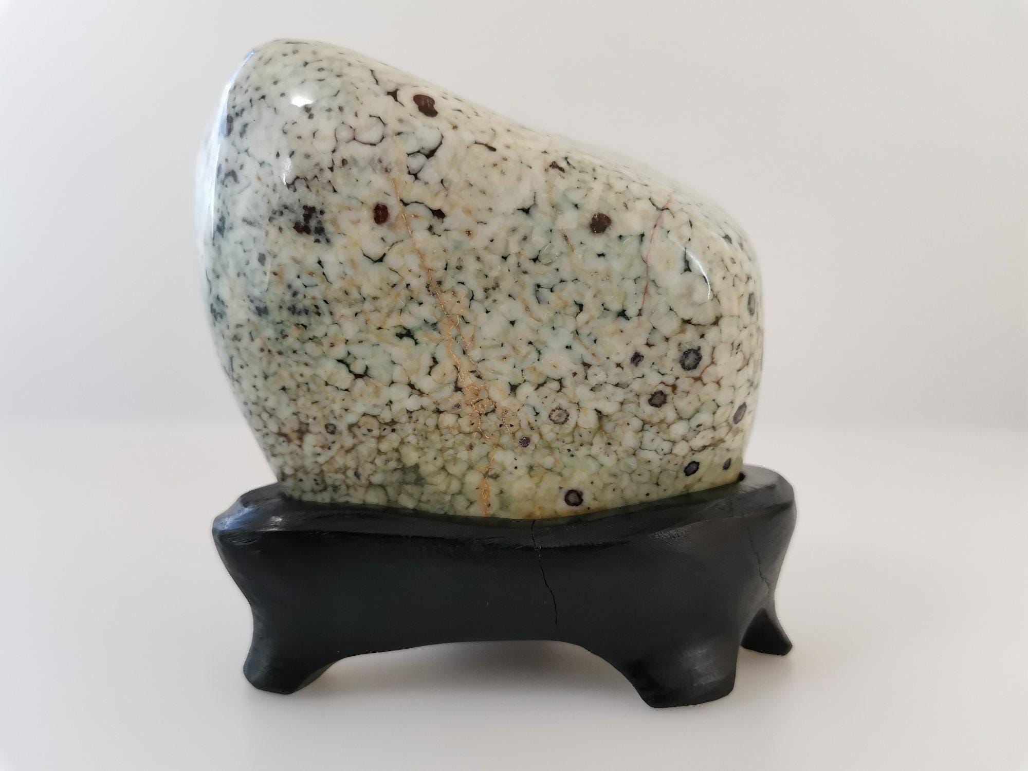 Vintage Suiseki Japanese Viewing Stone Neo Kujyaku Stone 734g - Etsy