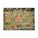 Whimsical Town Map: Folk Art 1000-piece Puzzle - Etsy