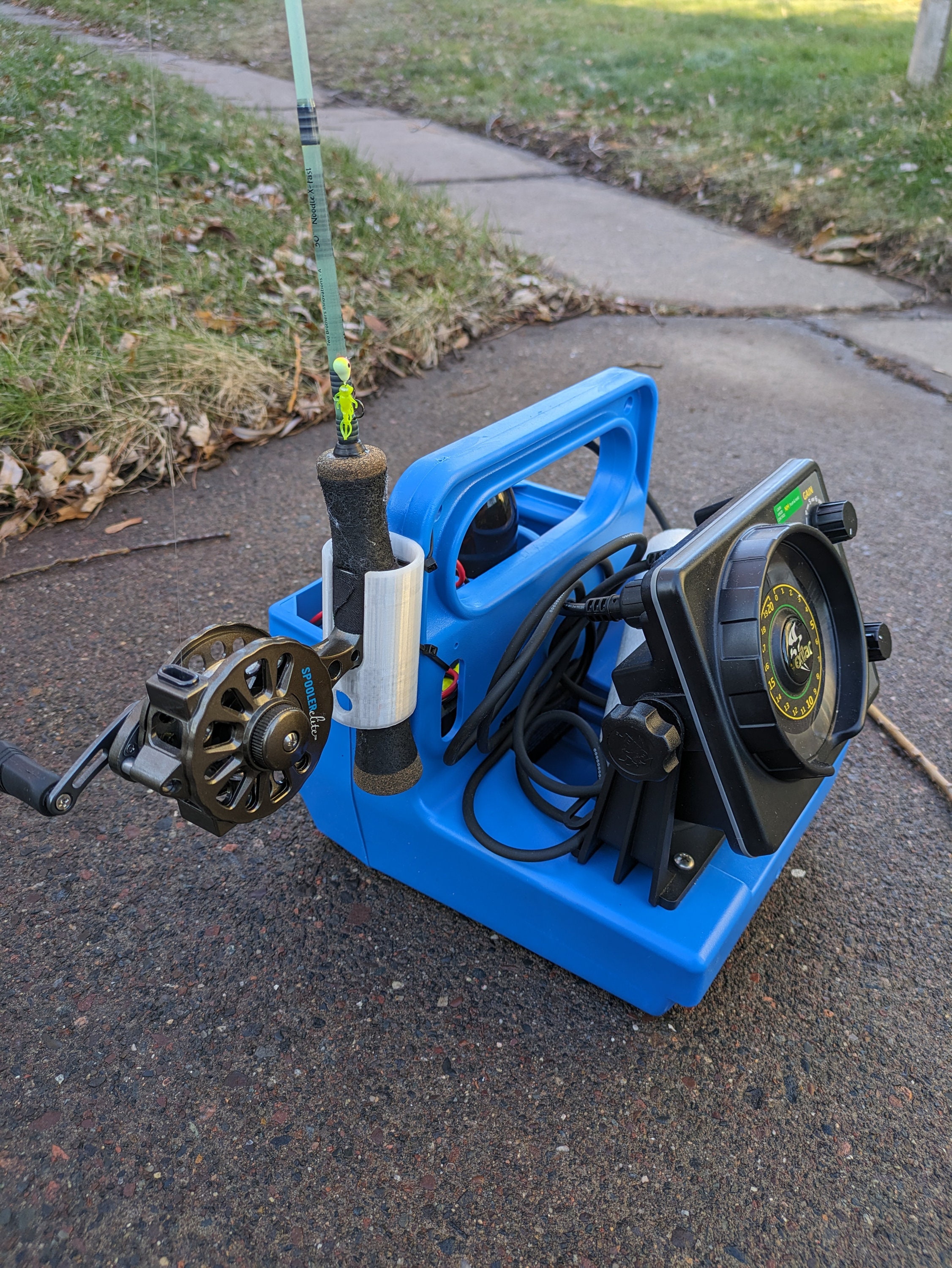 Ice Fishing Rod Holder 3D Printed (pack of 2) - Etsy