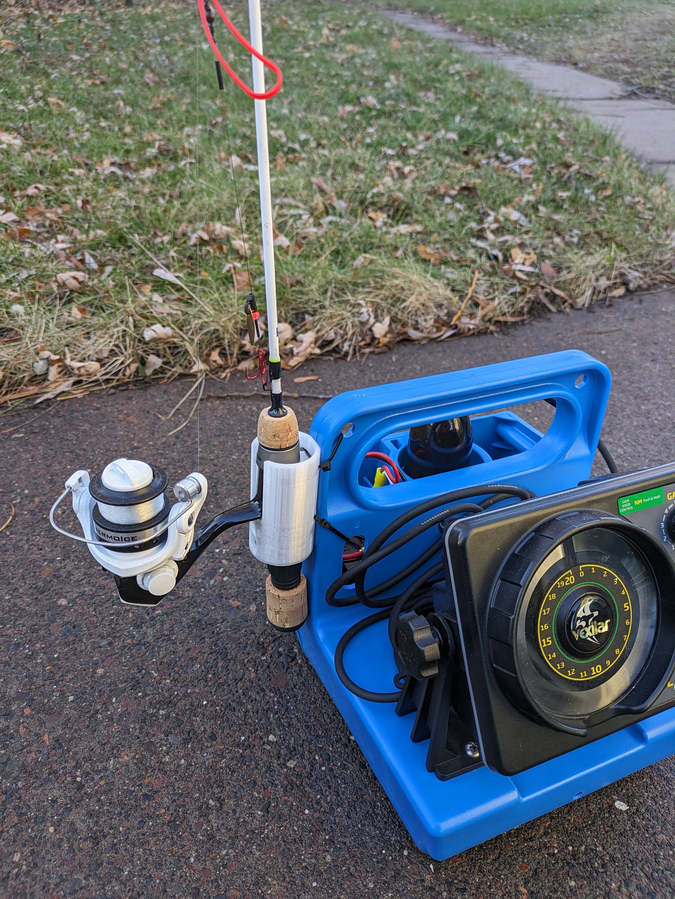 Ice Fishing Rod Holder 3D Printed (pack of 2) - Etsy