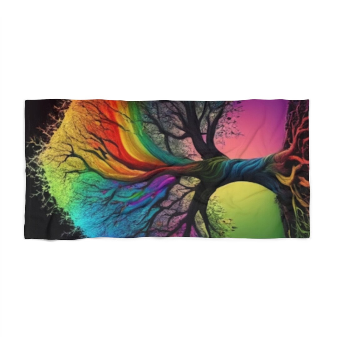 Tree of Pride Series Collection Beach Towel - Etsy