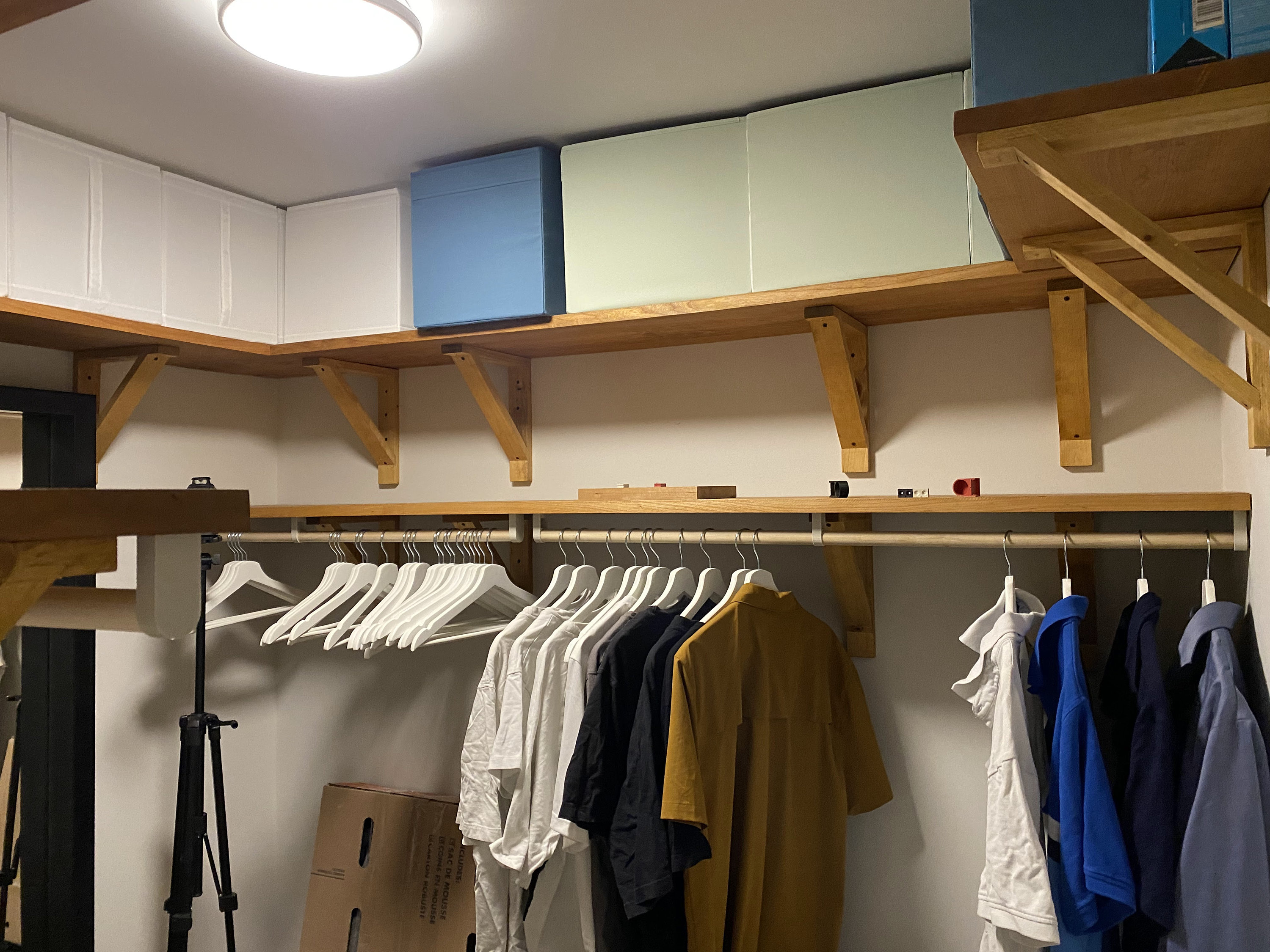 3D Printable Rod Support System for Closet and Shelf Organization - Etsy