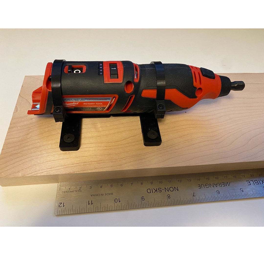 3D Printable Mount/holder/support for Milwaukee Rotary Tool 2460-20 - Etsy