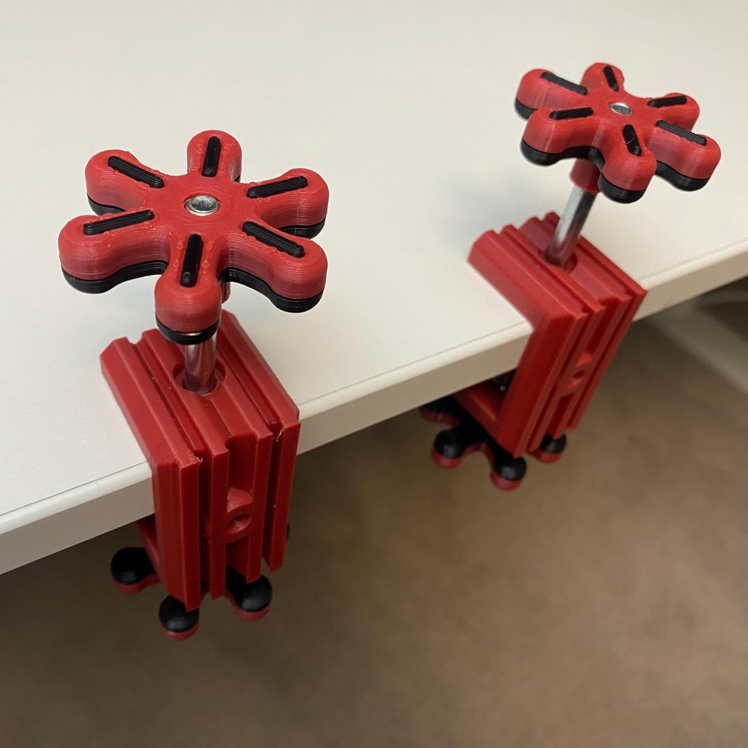 3D Printable C-clamp and Knobs Compatible With DEWALT Table Saw Fence ...