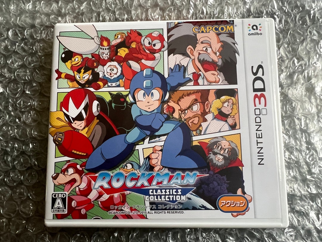 Megaman Rockman Classics Collection Nintendo 3DS Japanese - Etsy