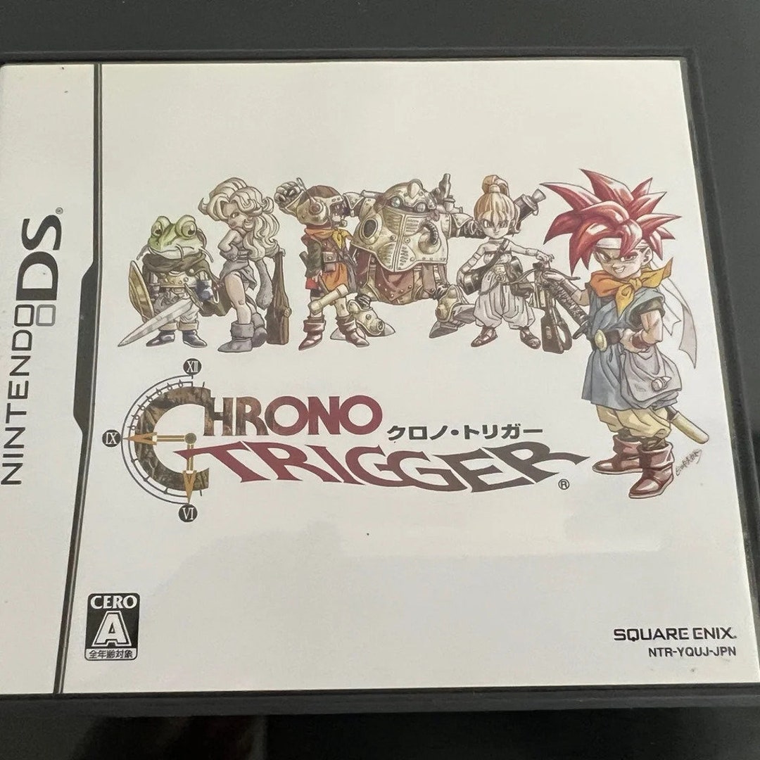 Chrono Trigger Nintendo DS With Case Japanese Version - Etsy