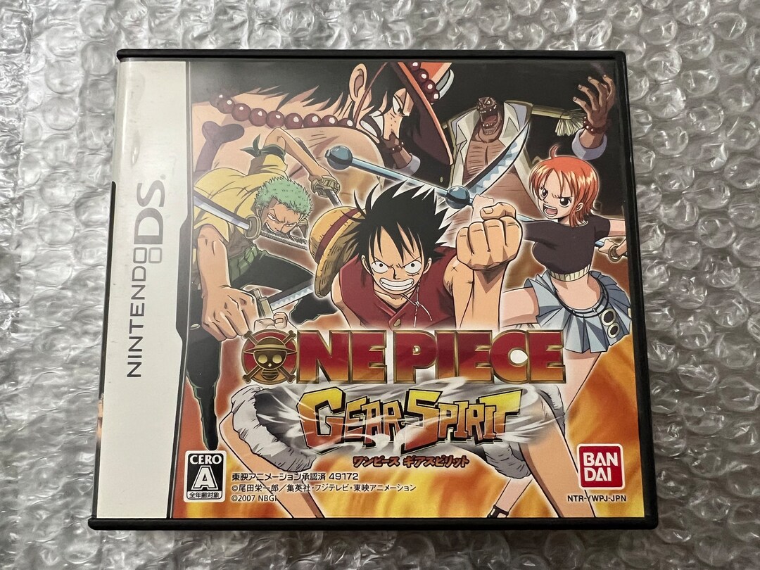 One Piece Gear Spirit Nintendo DS Japanese Version - Etsy