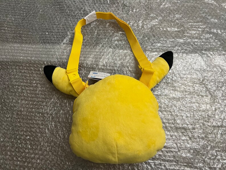 Pokemon Pikachu Plush Backpack With Zipper Pouch and Tag - Etsy