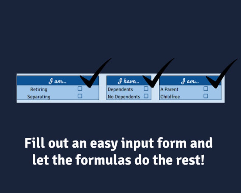 Military Transition Planning Spreadsheet | Personalized Tasks, Progress ...
