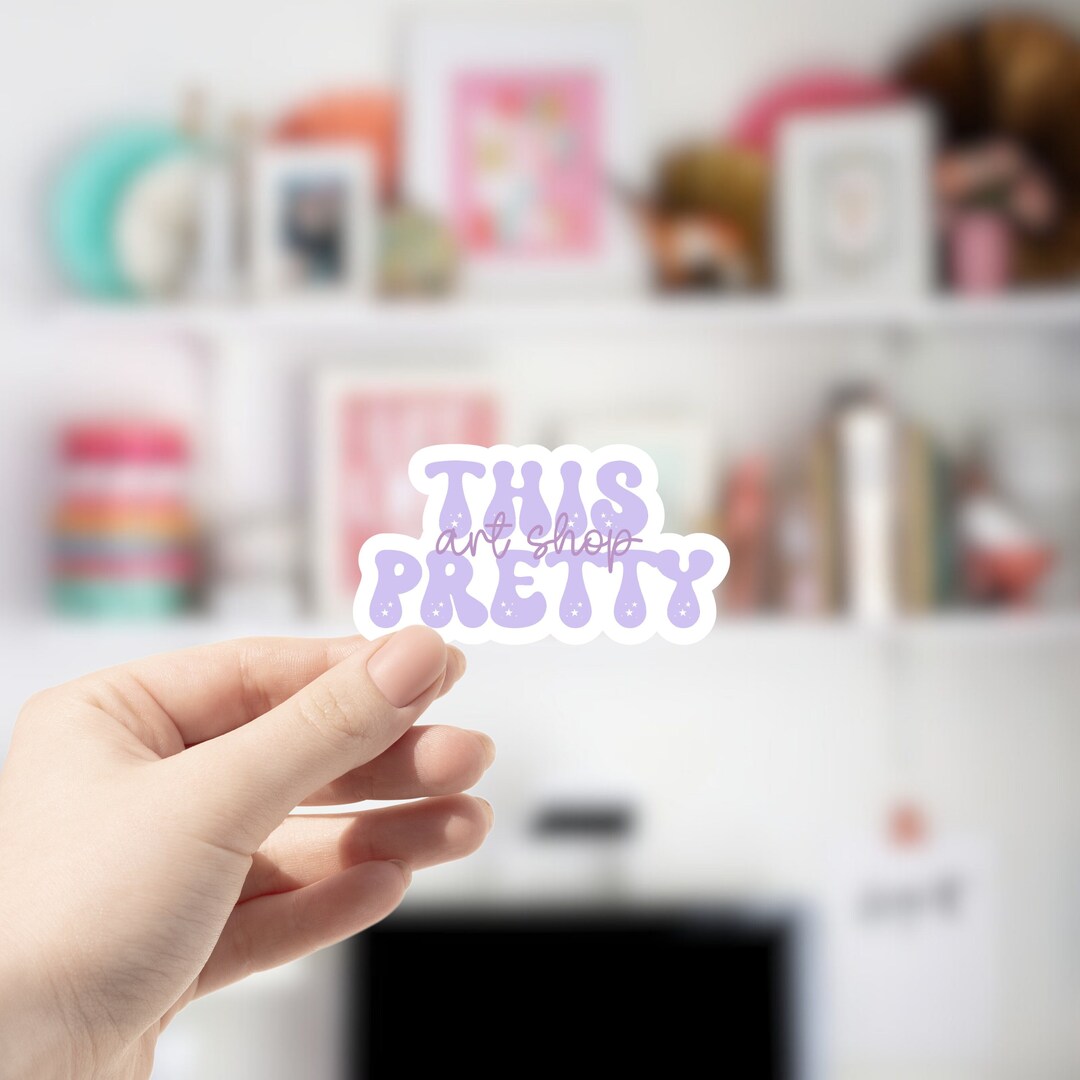 Cute Sticker, Art Sticker, Waterproof Sticker, Vinyl Sticker, Cute ...