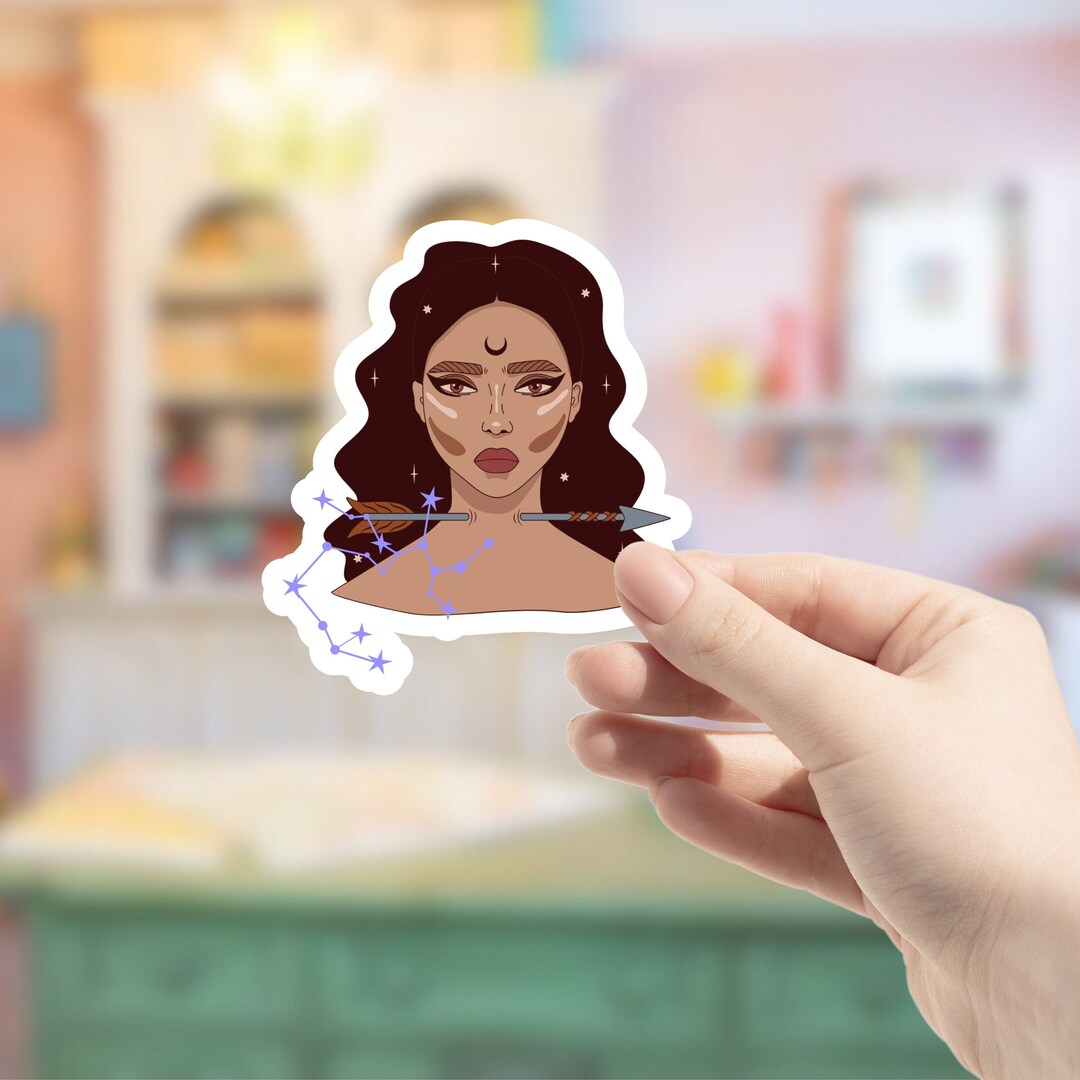 Zodiac Sticker, Waterproof Sticker, Vinyl Sticker, Sagittarius Vinyl ...