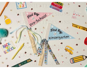 New Class Vibes! Printable Pennant Flag, Back to School, Paper Flags ...