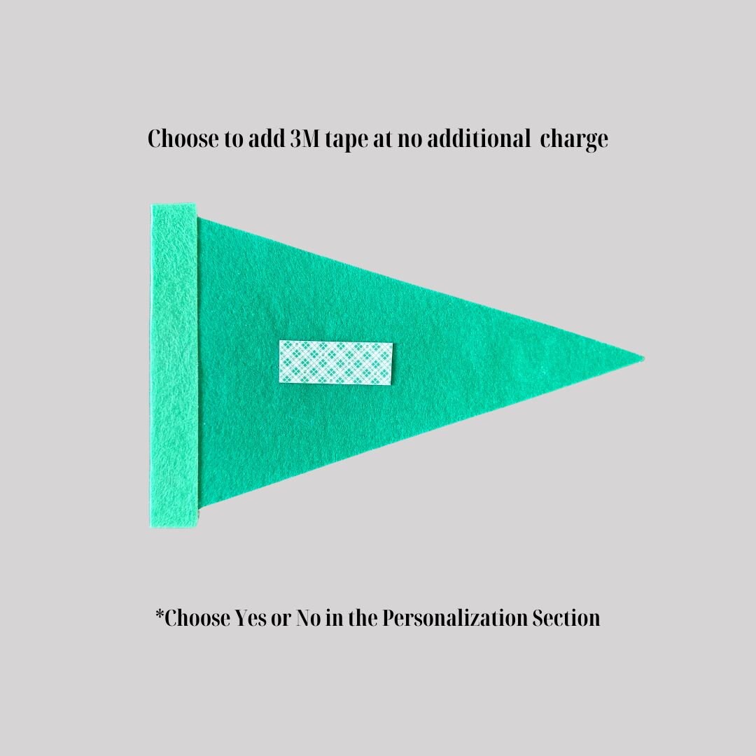 Custom Felt Pennant Flag Banner - Etsy