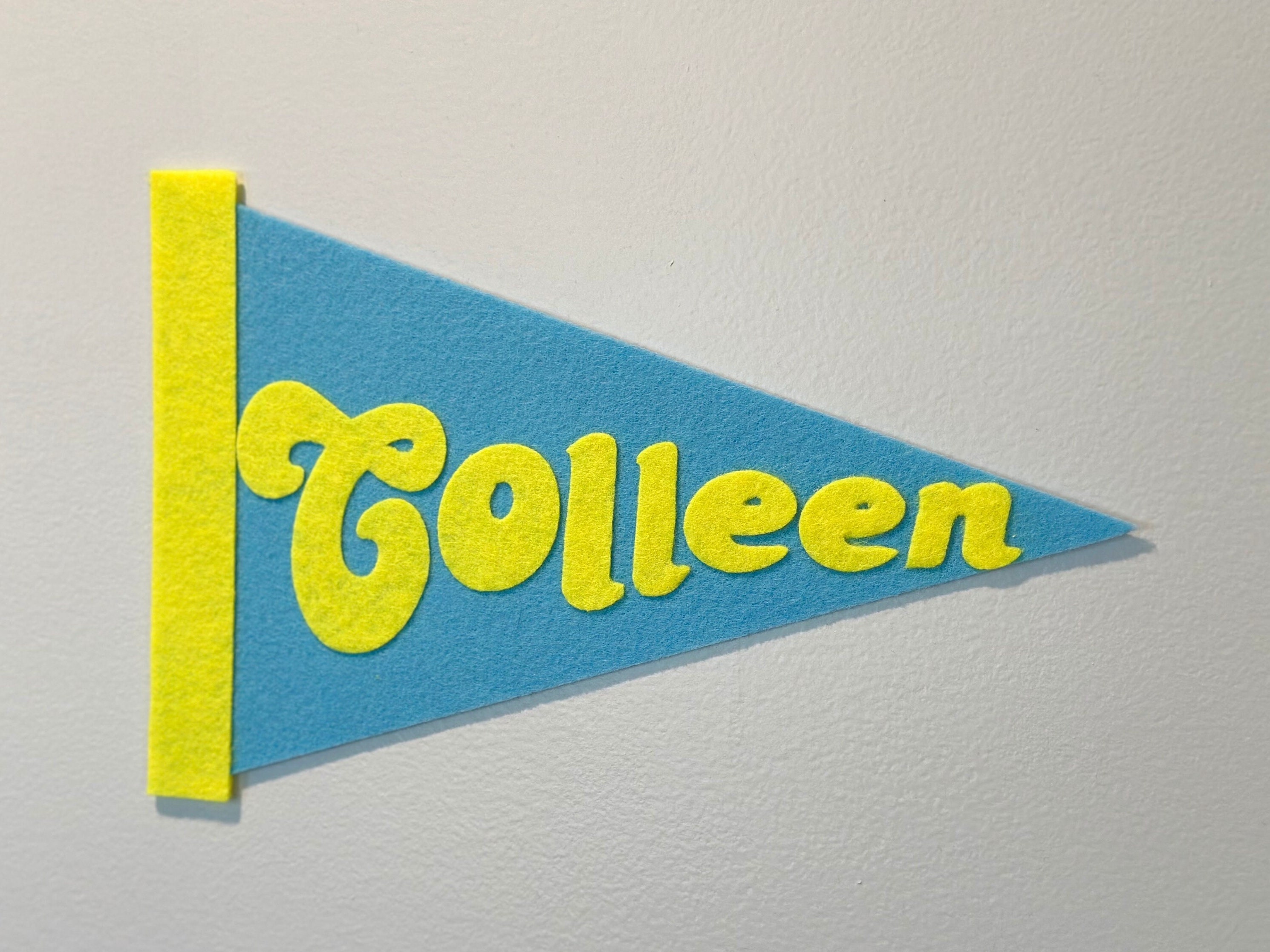 Custom Felt Pennant Flag Banner - Etsy