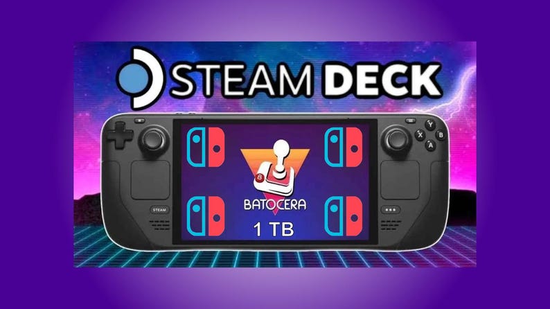 Batocera V39 1TB SWITCH BUILD Micro-sd Card 140 Switch Games Free 1st Class Delivery to Uk Oled ...