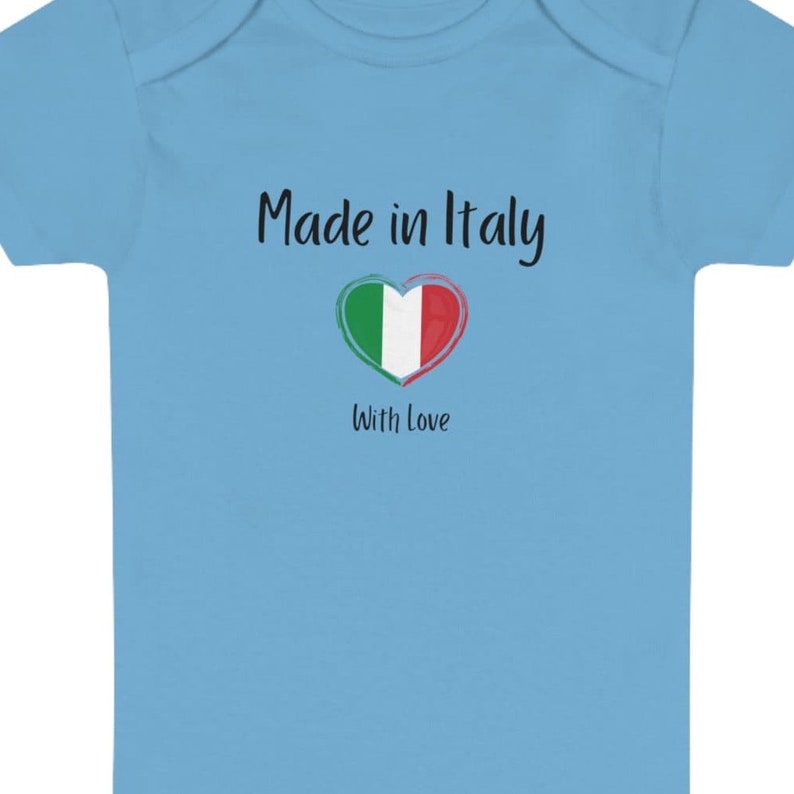 Made in Italy Baby Onesie® - 100% Cotton Rib - Etsy