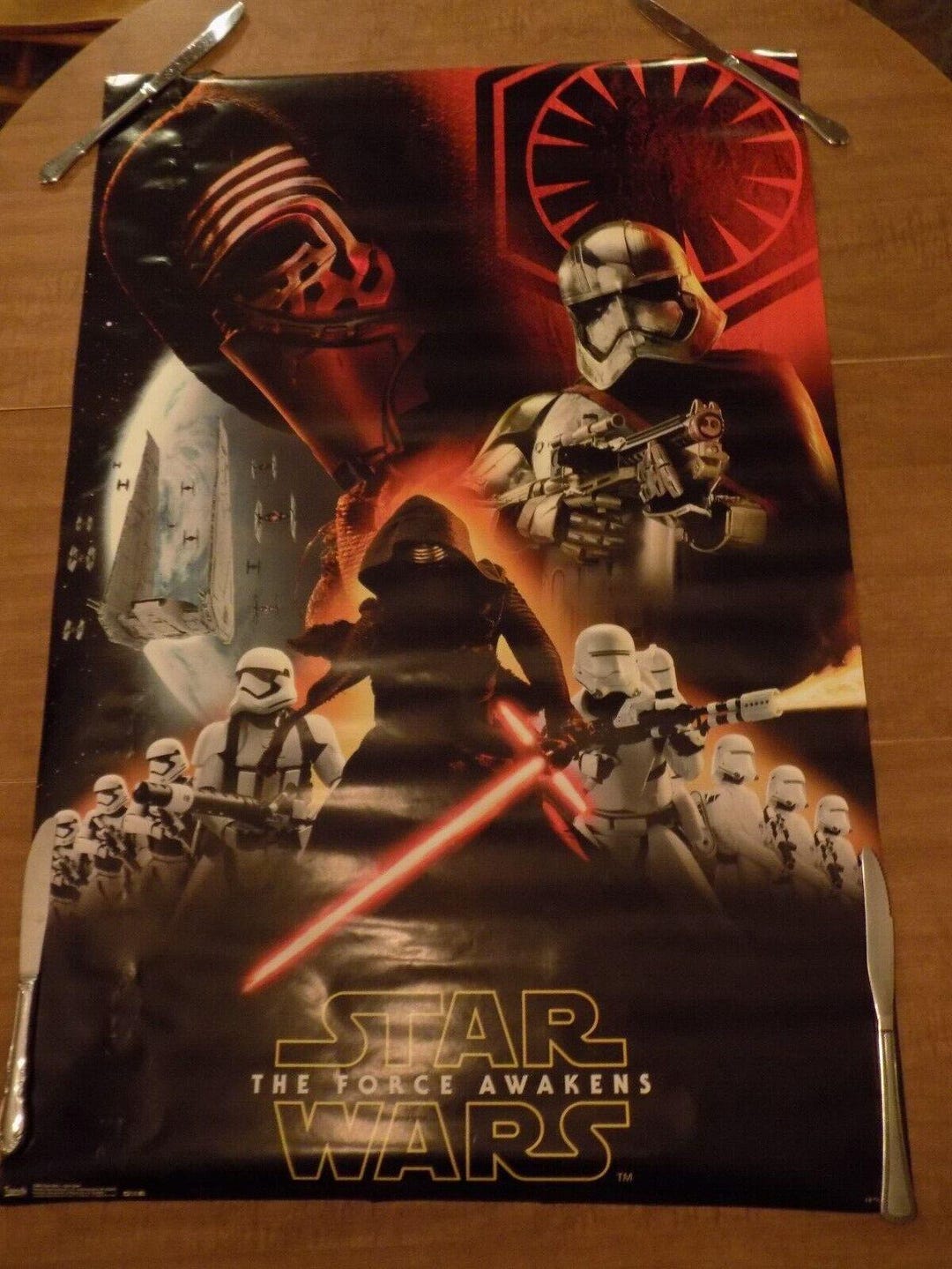 NEW Licensed Star Wars Poster Dark Side the Force Awakens 2015 Trends ...