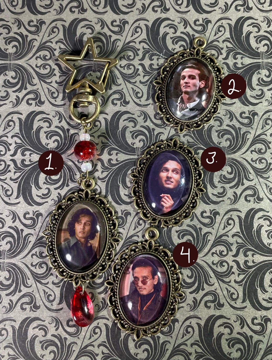 AMC Interview With the Vampire Keychains - Etsy