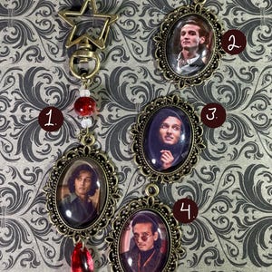 AMC Interview With the Vampire Keychains - Etsy