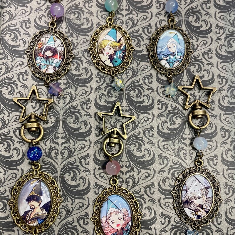 Witch Keychain - Etsy