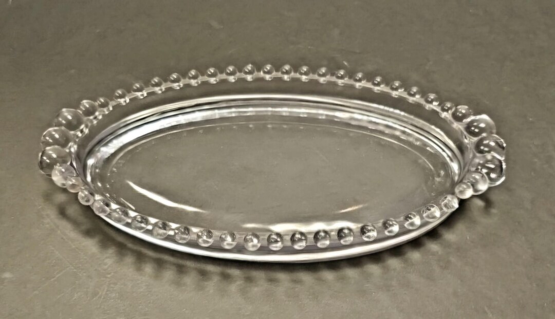 Imperial Glass "candlewick" 9 1/4 Inches Tray - Etsy