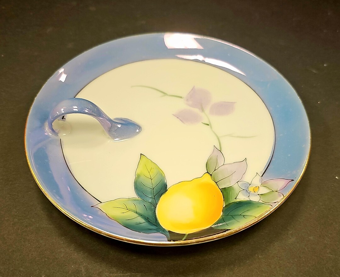 Noritake Luster Art Deco Lemon Dish - Etsy