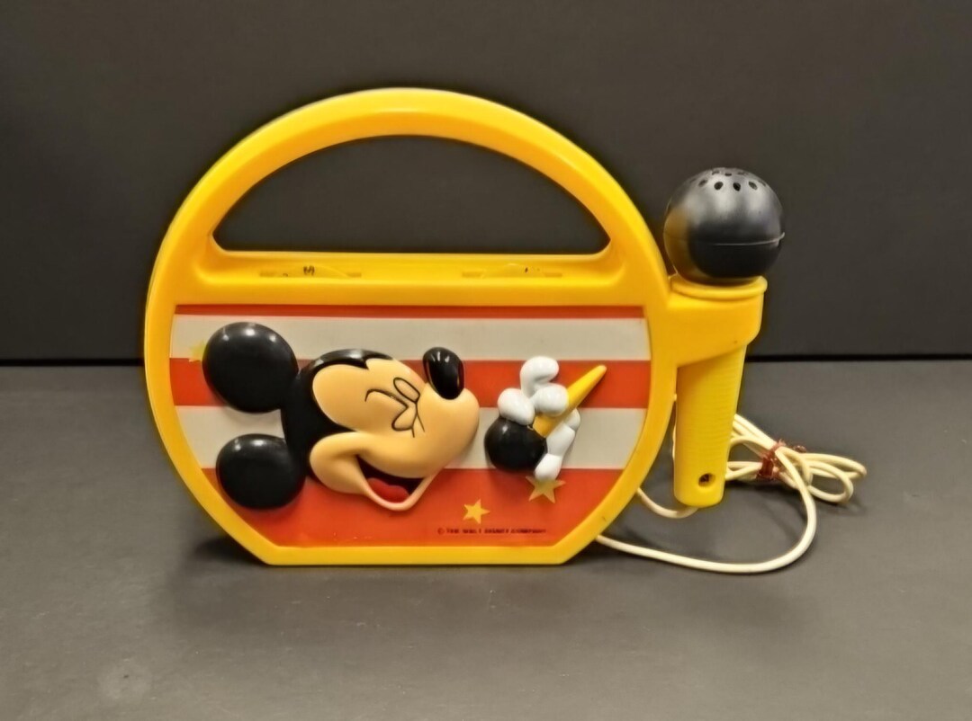 Disney Mickey Mouse Sing Along Radio - Etsy
