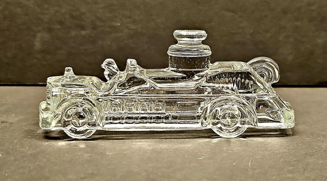 1940s Glass Victory Fire Truck Candy Container - Etsy