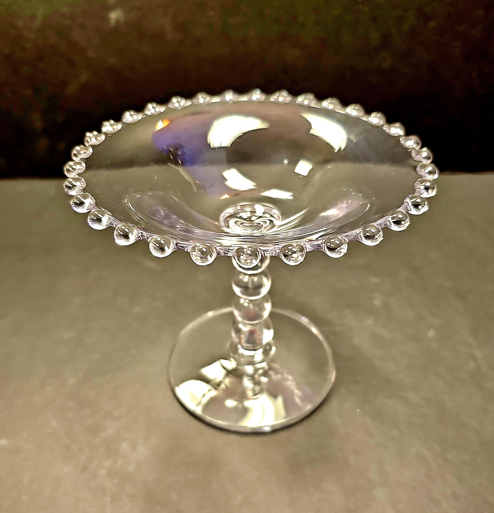 Imperial Glass "candlewick" Compote - Etsy