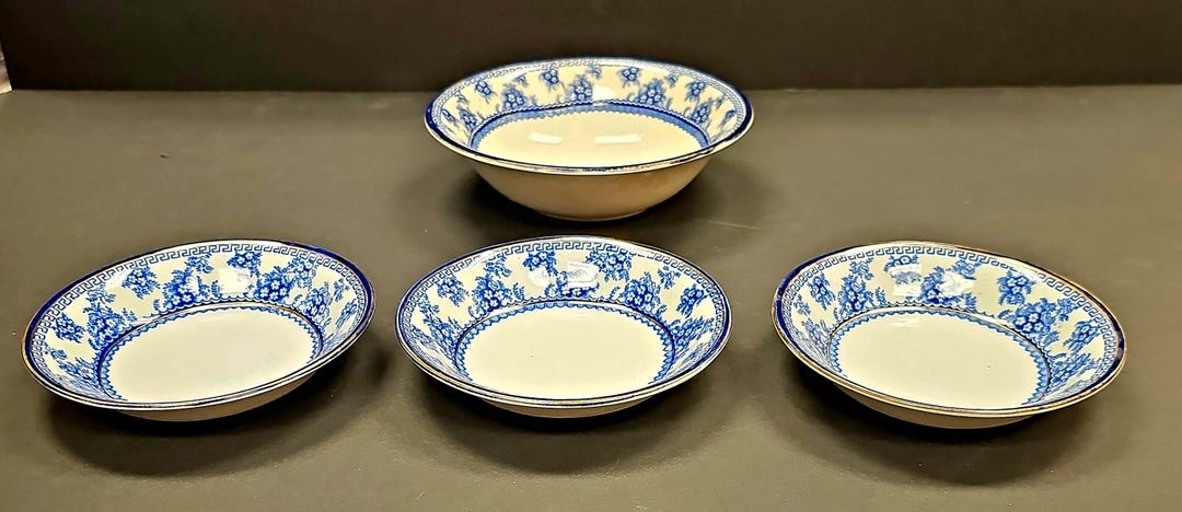 Stanley Pottery, England "torbrex" Pattern Bowls - Etsy