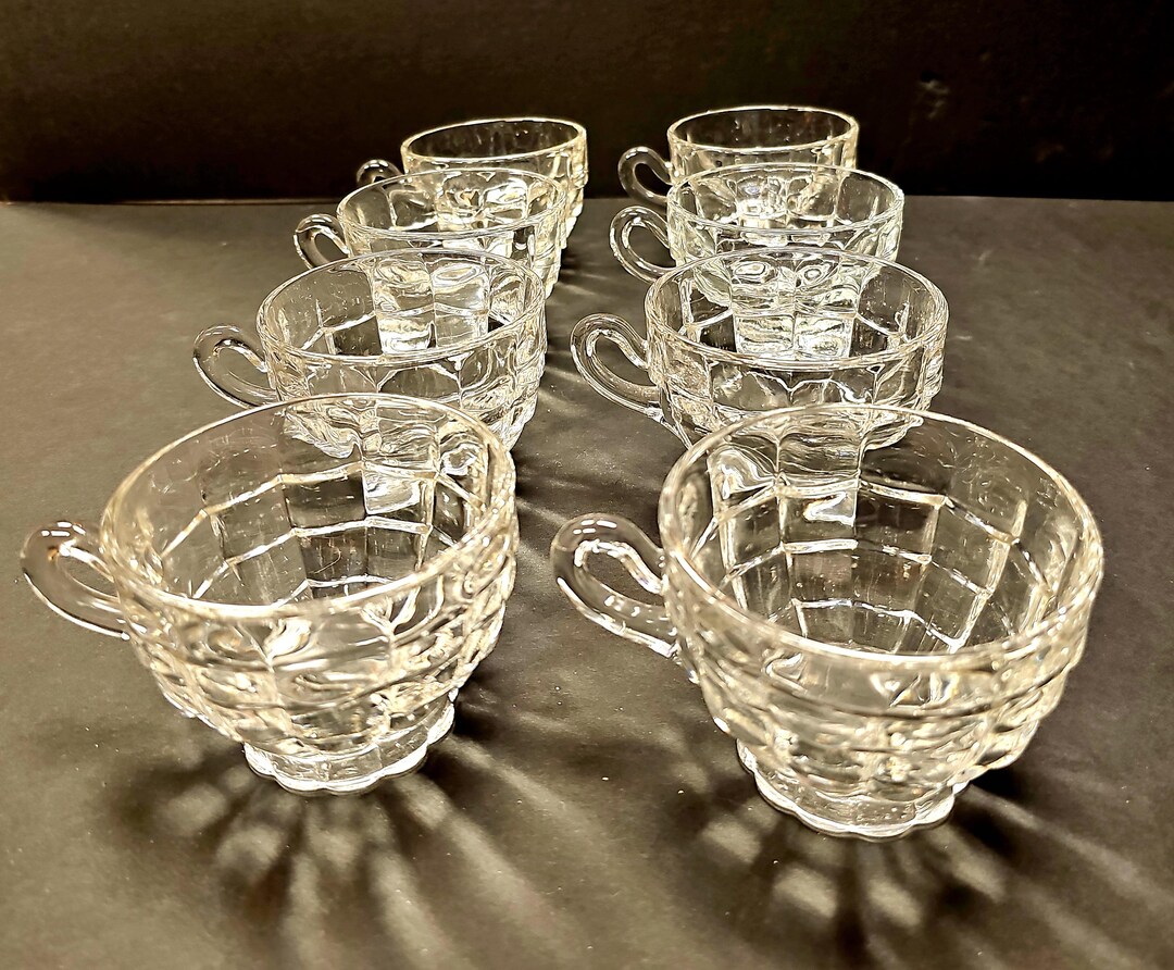 Cambridge 'cascade' Set of Eight Cups - Etsy
