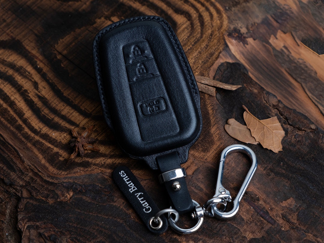 Customized Leather for Toyota RAV4 Key Fob Cover, Handcrafted Leather ...