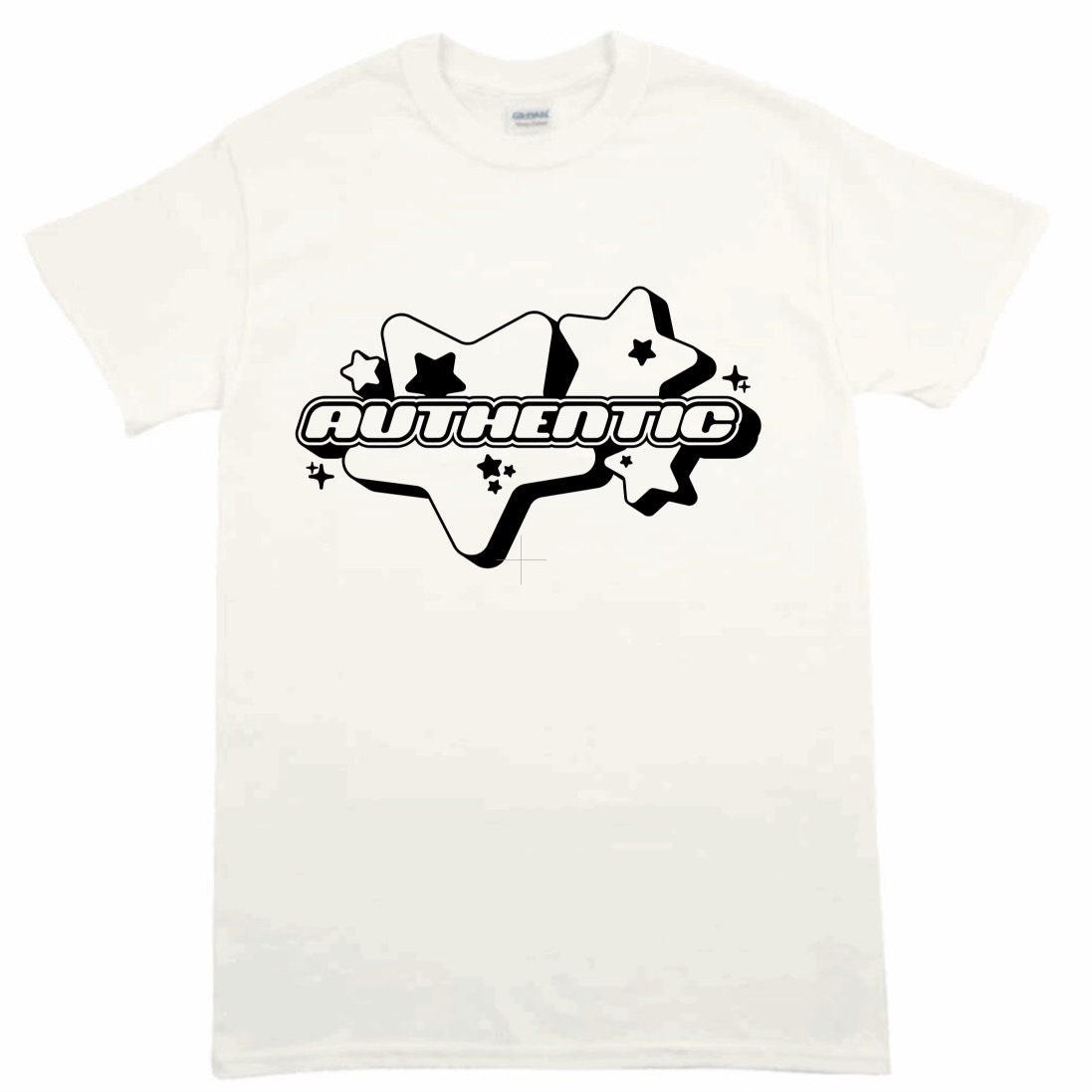 Authentic Y2K Star Tee - Etsy