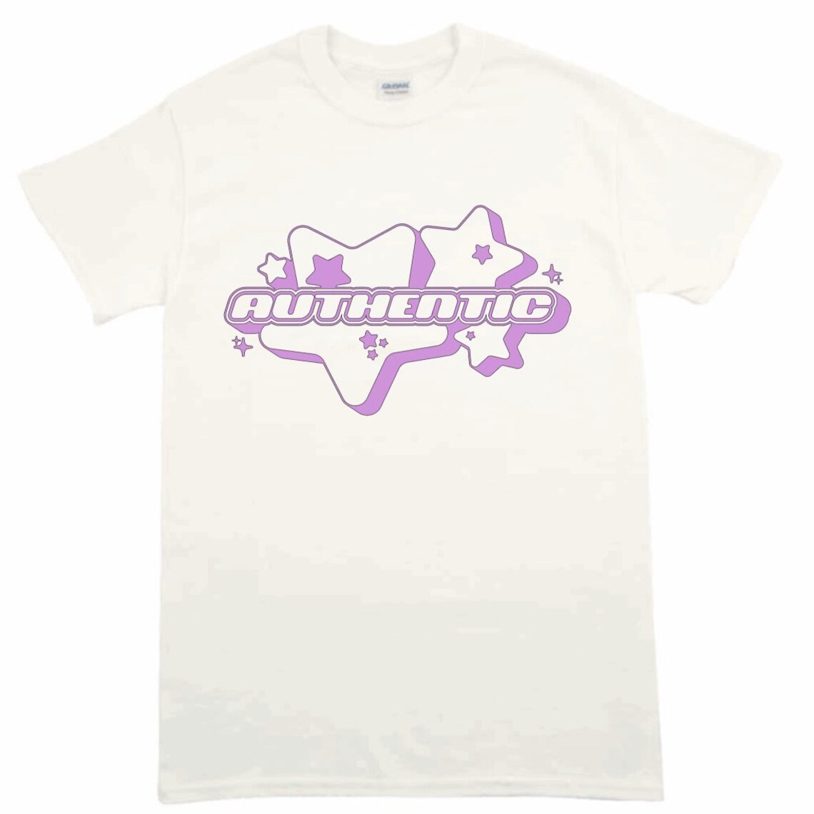 Authentic Y2K Star Tee - Etsy