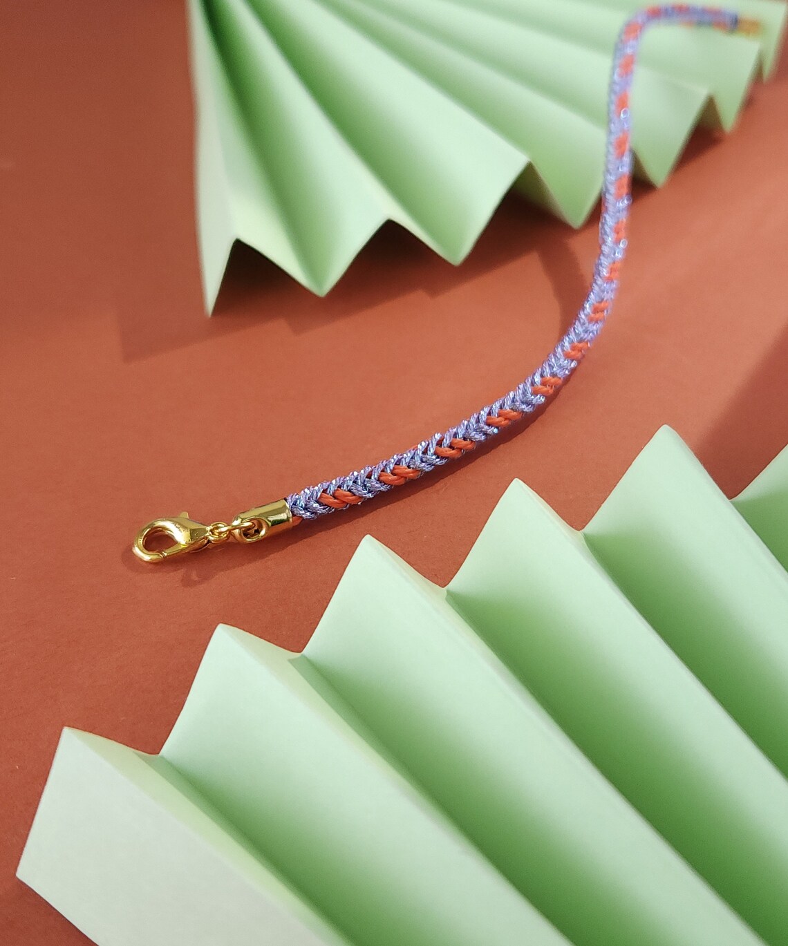 Slightly Wicked Handmade Braided Delicate Style Bracelet - Etsy