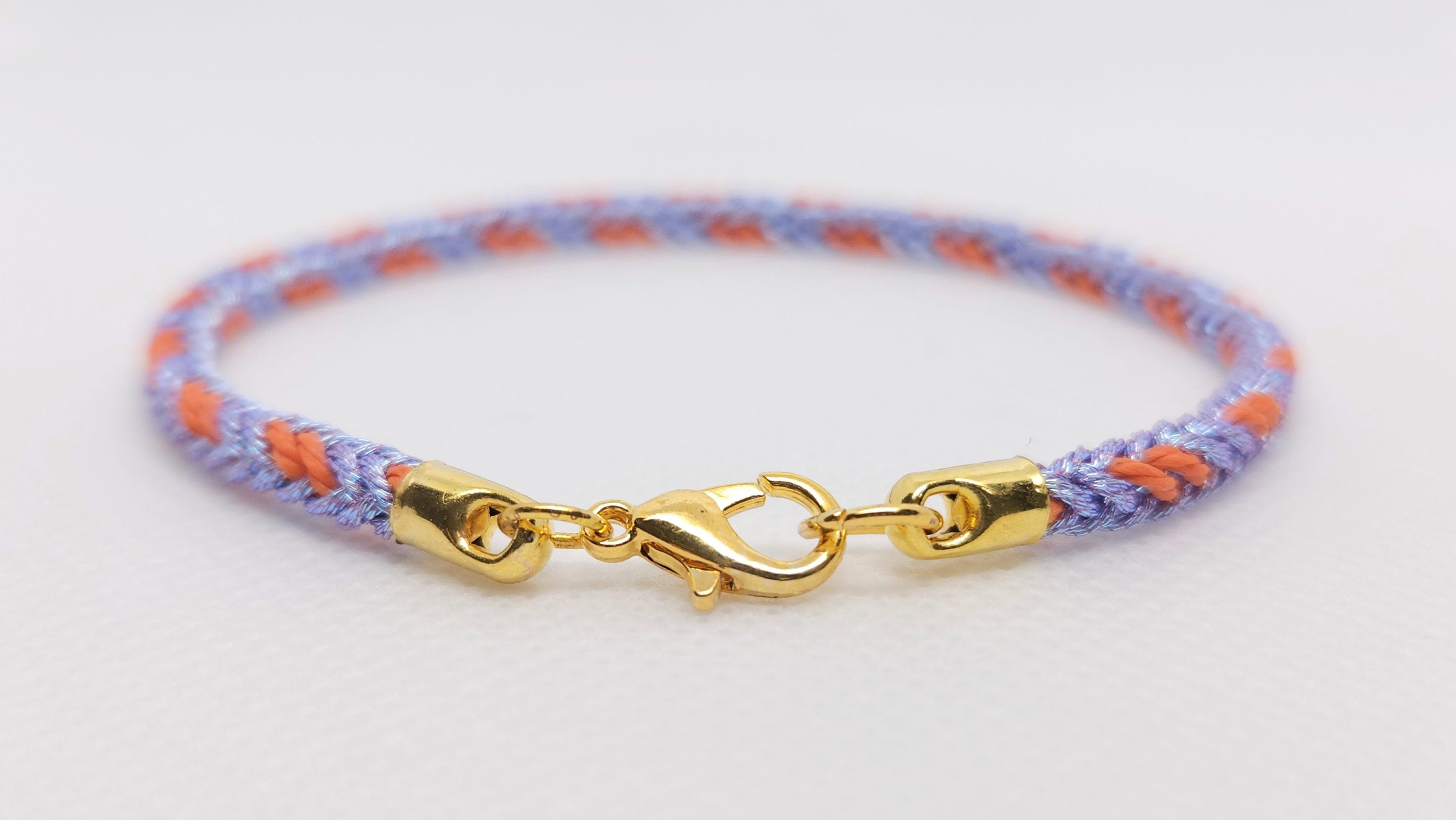 Slightly Wicked Handmade Braided Delicate Style Bracelet - Etsy