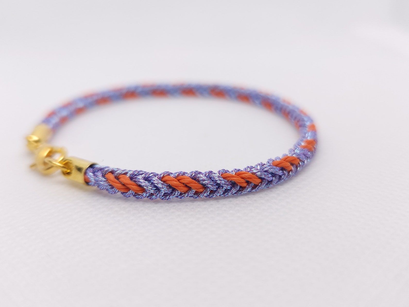 Slightly Wicked Handmade Braided Delicate Style Bracelet - Etsy