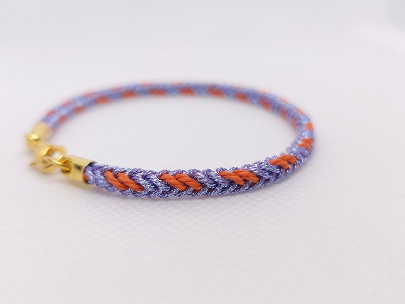 Slightly Wicked Handmade Braided Delicate Style Bracelet - Etsy