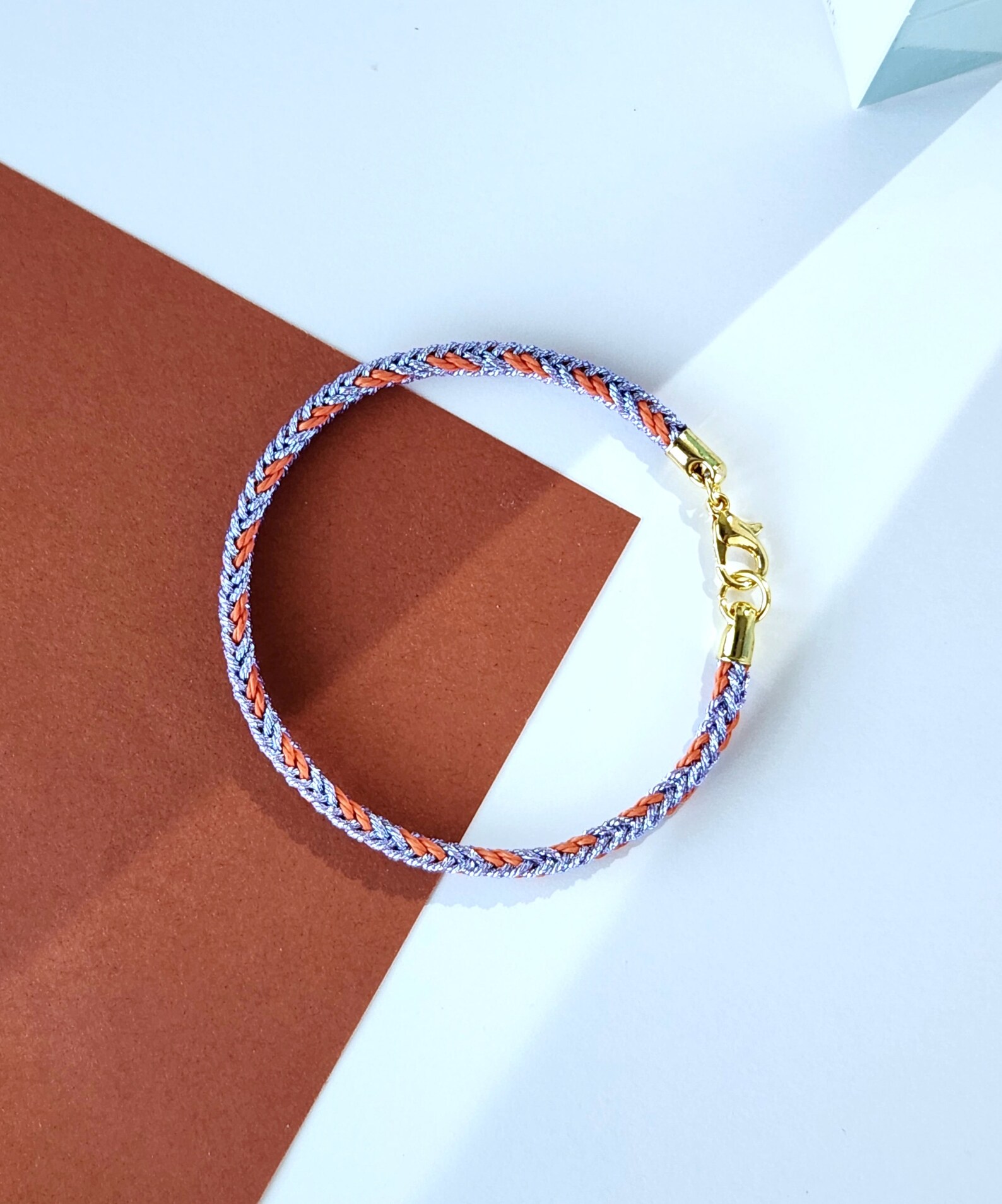 Slightly Wicked Handmade Braided Delicate Style Bracelet - Etsy