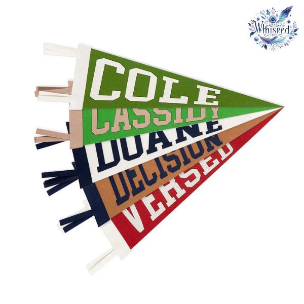 Personalized Sports Pennant - Etsy