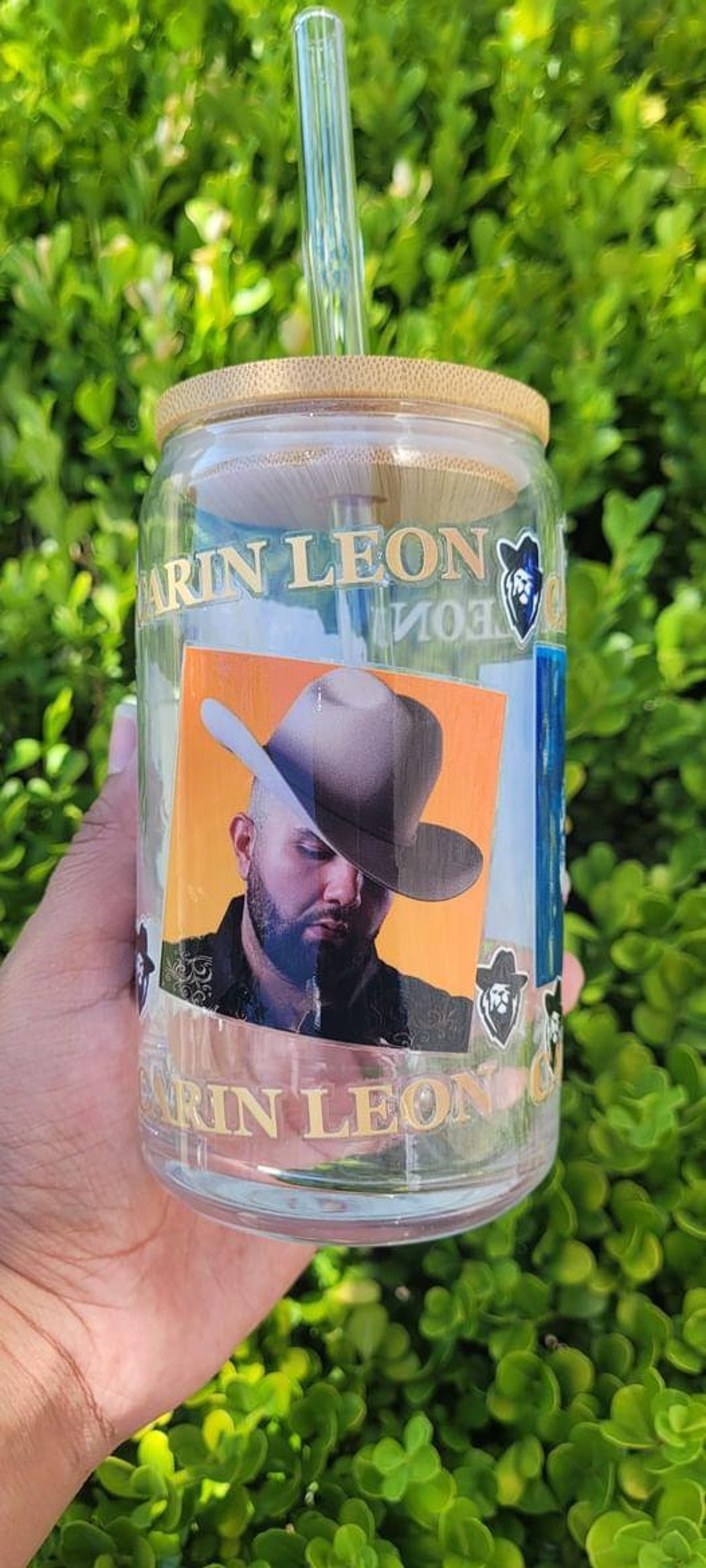 Carin Leon 16-ounce Glass - Etsy