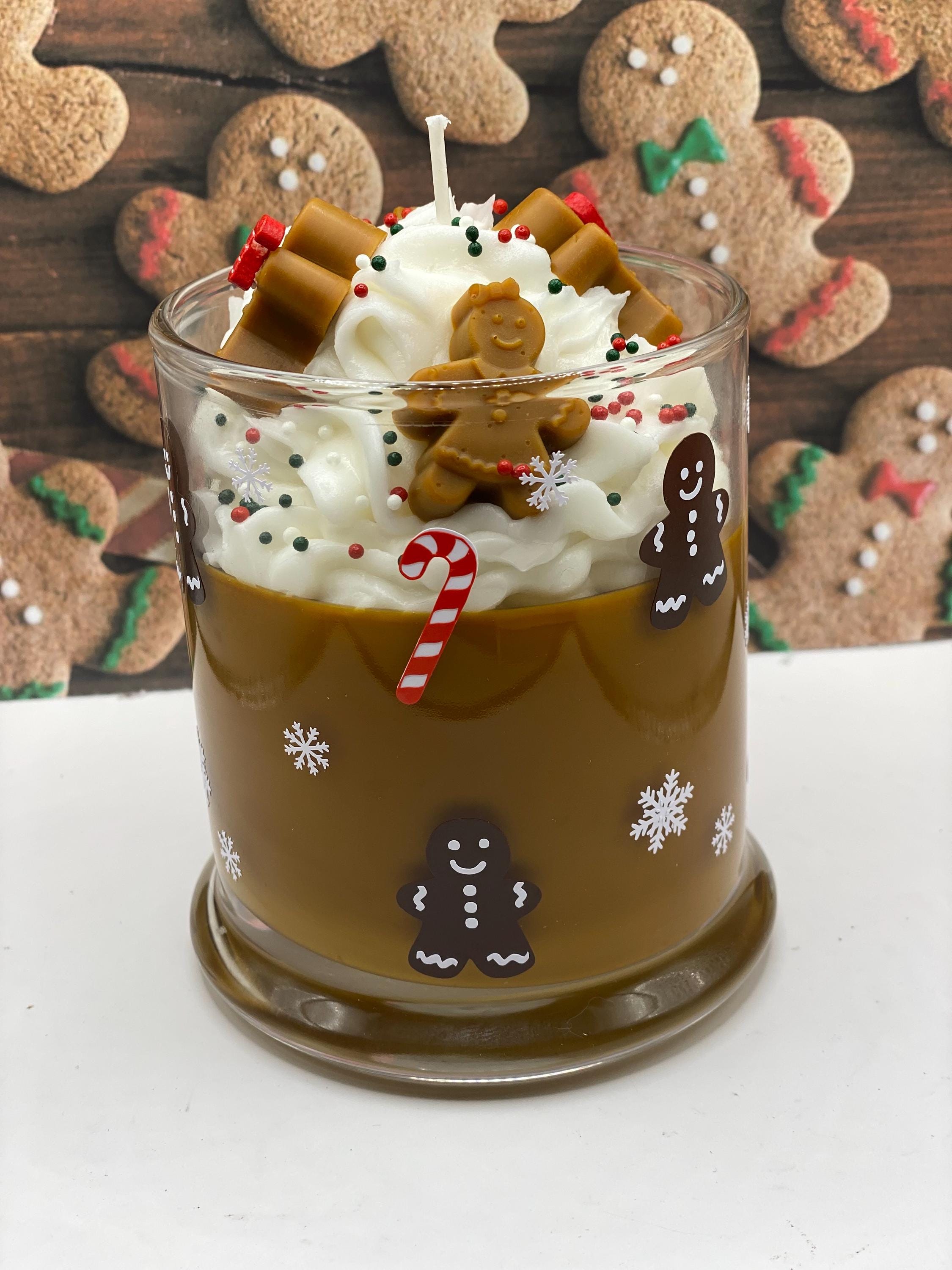 Gingerbread Candle-christmas Candle-holiday Scent-gingerbread Scent ...