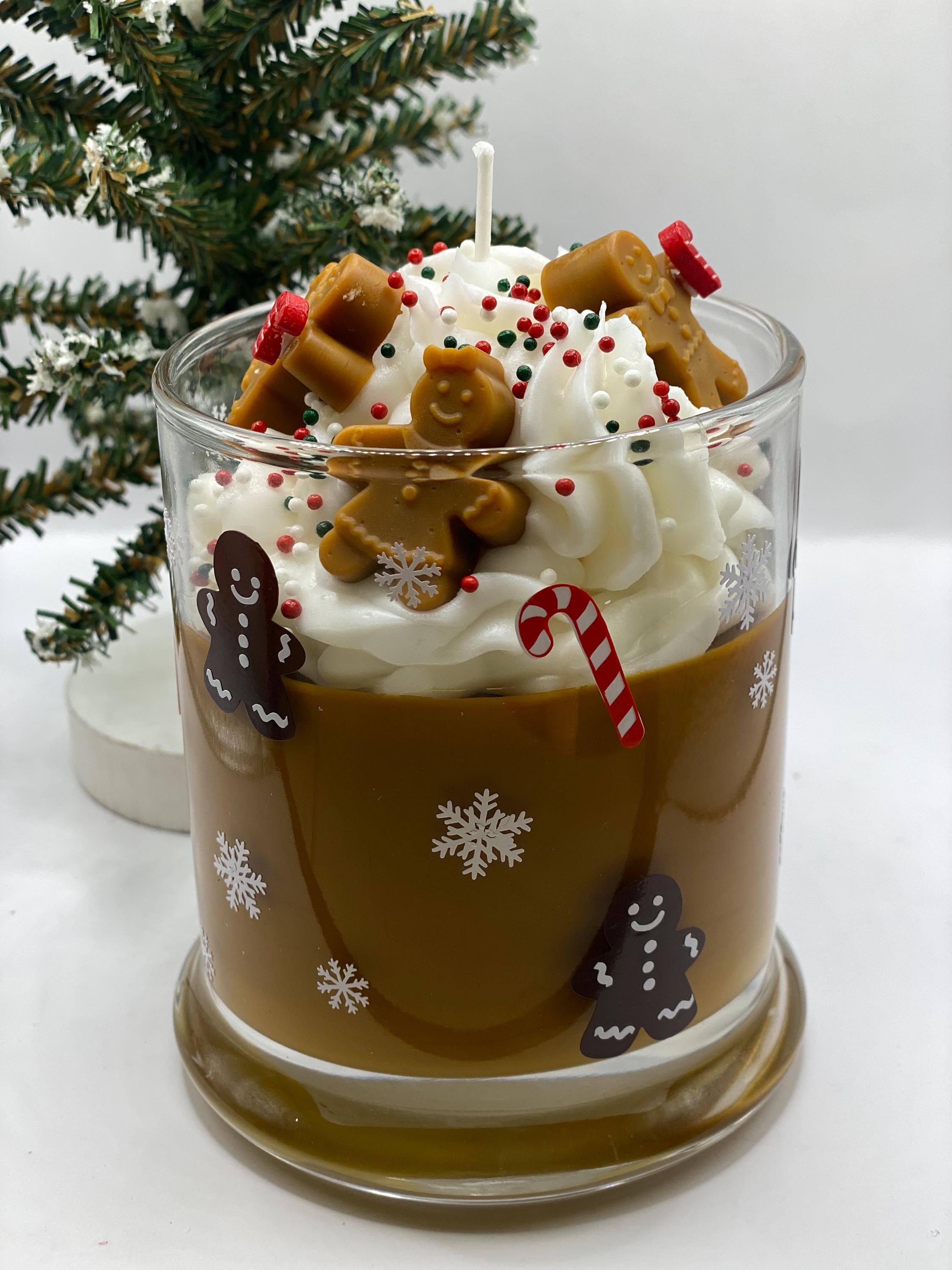 Gingerbread Candle-christmas Candle-holiday Scent-gingerbread Scent ...