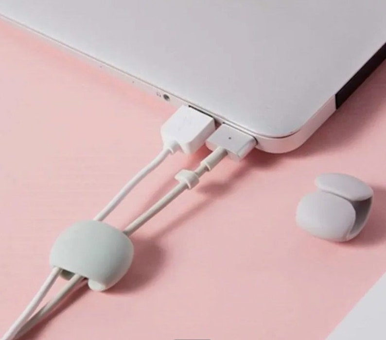 Compact 5-piece Wire Storage Hub Multi-function Travel Data Cable ...