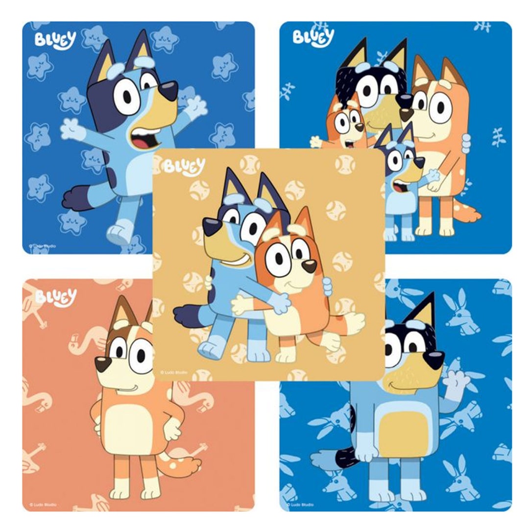 25 licensed Bluey Stickers, 2.5 X 2.5, Party Favors - Etsy