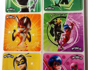 25 licensed Miraculous Ladybug Cat Noir Stickers, 2.5 X 2.5 Each - Etsy